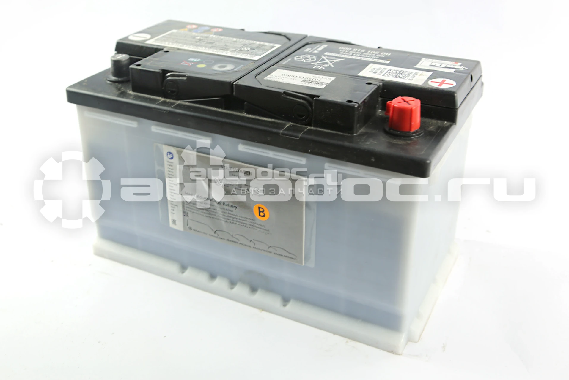 Купить аккумулятор VAG 000915105DH 80 А/ч 12V 380EN обратной полярности ...